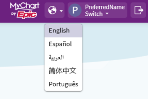MyChart Now Available in More Languages: Arabic, Simplified Chinese ...